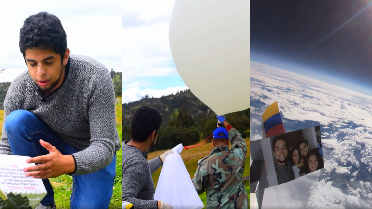 Faber Burgos logró récord Guinness por video de experimento con globo ...