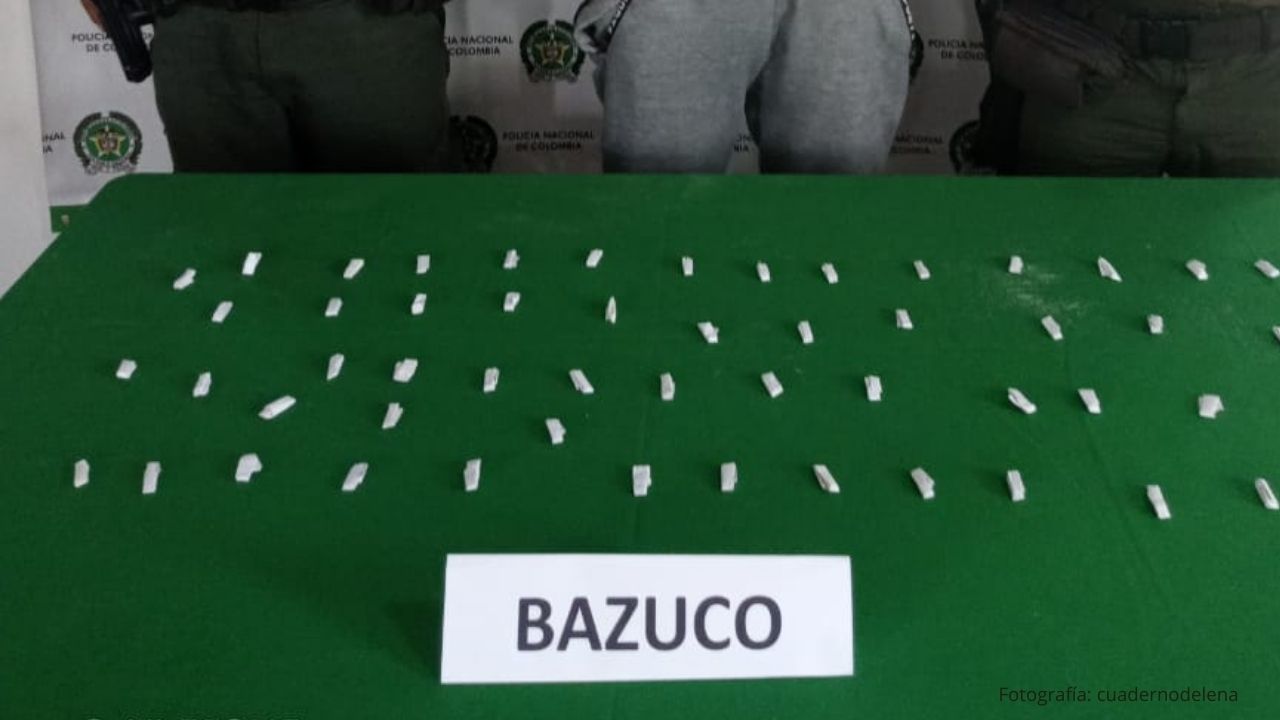 Capturado sujeto que tenía en su poder 53 bolsas de bazuco - impactonews.co