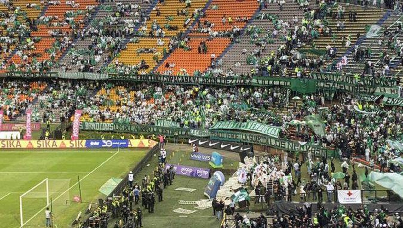 Sancionan al Atlético Nacional con 3 fechas sin jugar en su estadio y ...