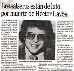 ¡La vez que Héctor Lavoe cayó desde un noveno piso y se salvó! Treinta ...
