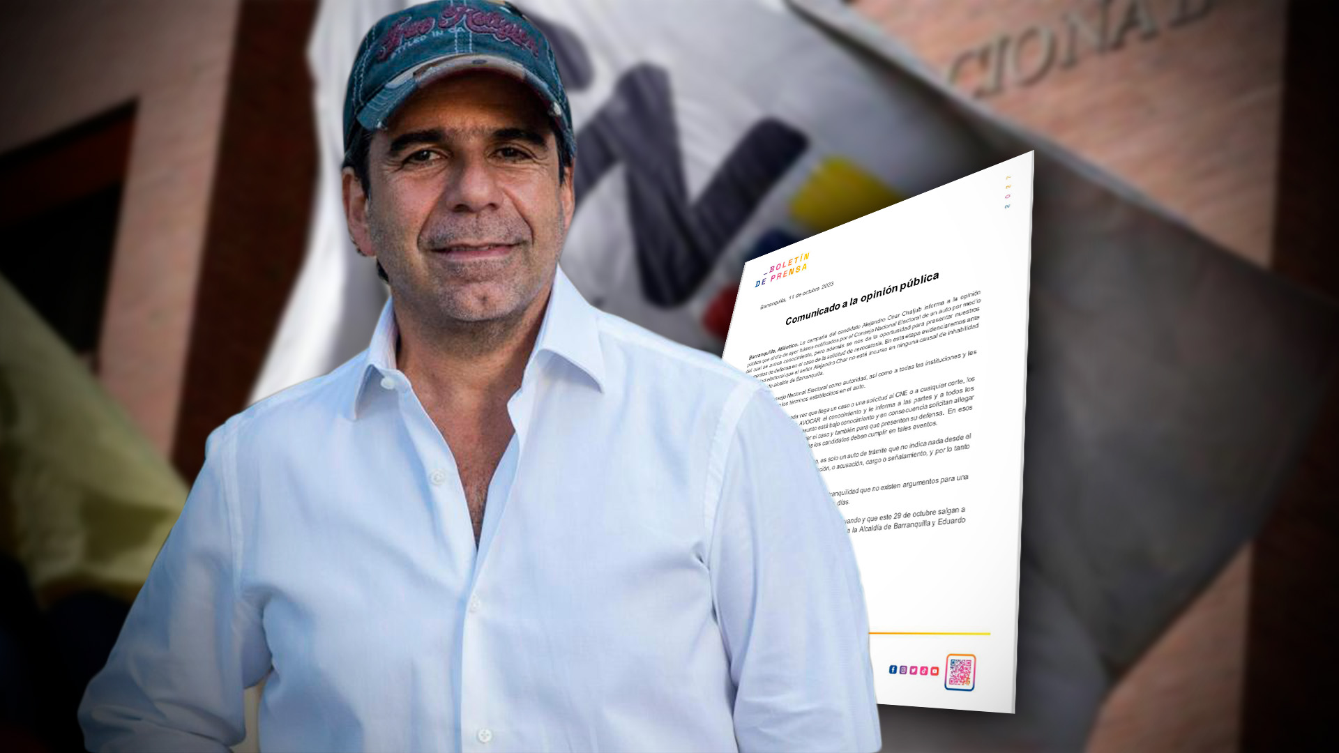 CNE no encontró inhabilidad para revocar candidatura de Alex Char ...