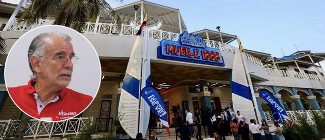 Gobernador Verano anuncia apertura del Muelle 1888 en Puerto Colombia ...