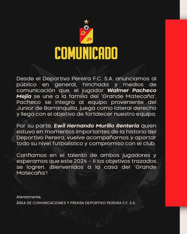 ¡Punto final a la novela de Walmer Pacheco con Junior!: el lateral ...