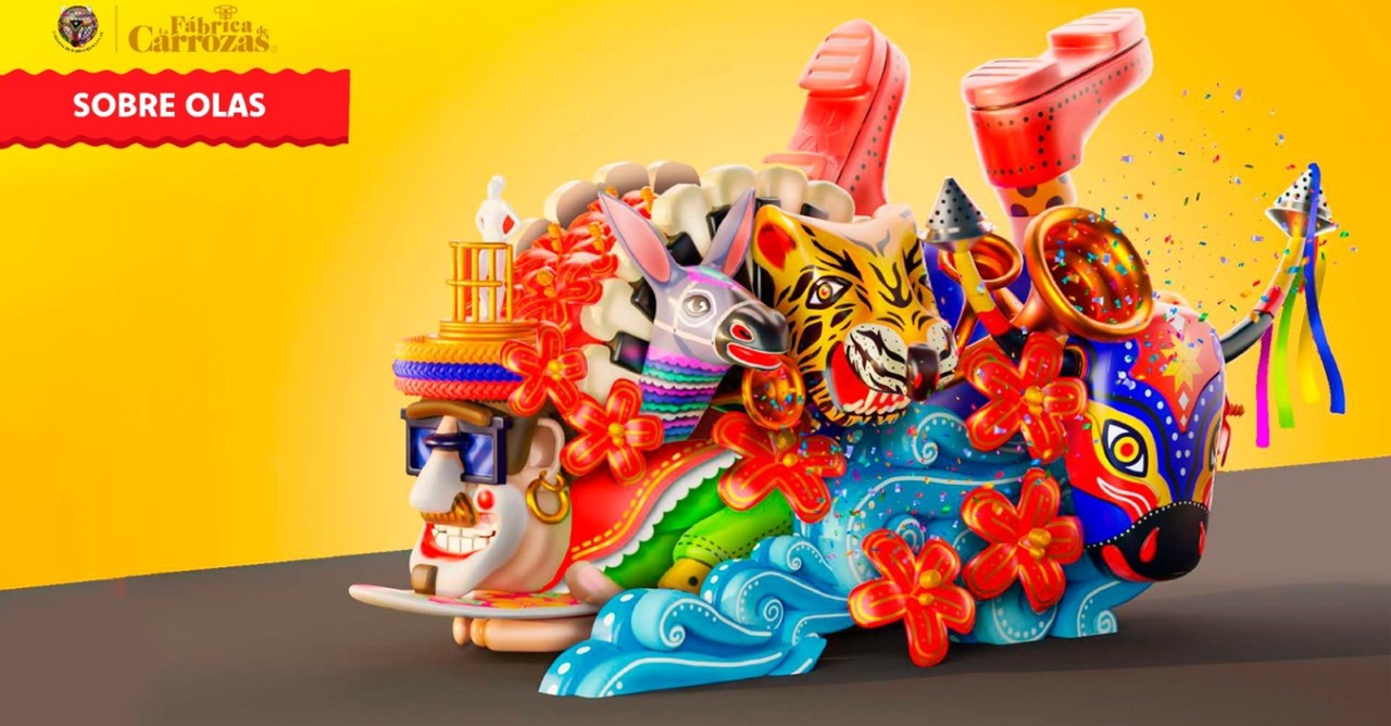 Listos los diseños de las carrozas del Carnaval de Barranquilla 2025 ...