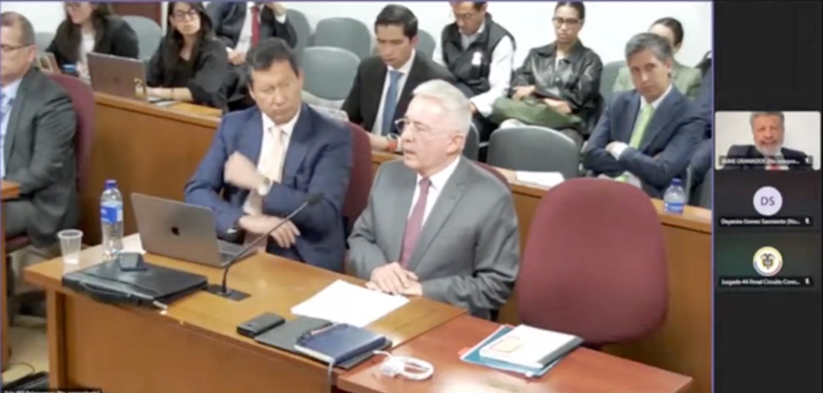 Defensa del expresidente Uribe recusó a la jueza del caso por presunta ...