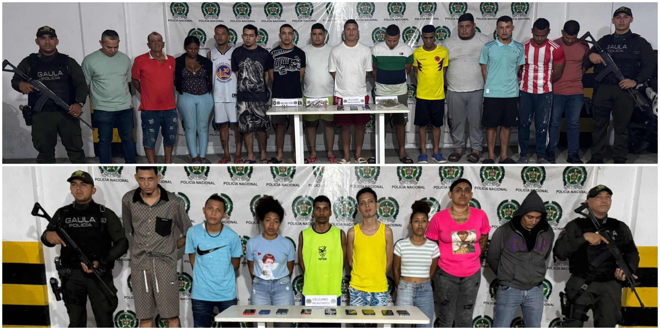 Capturan a 21 presuntos integrantes de los Pepes y los Costeños por ...