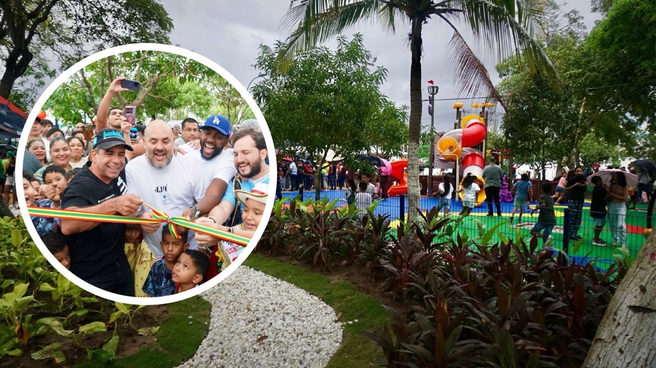 Alcalde Char entregó nuevo parque en La Unión: "Un escenario completo ...