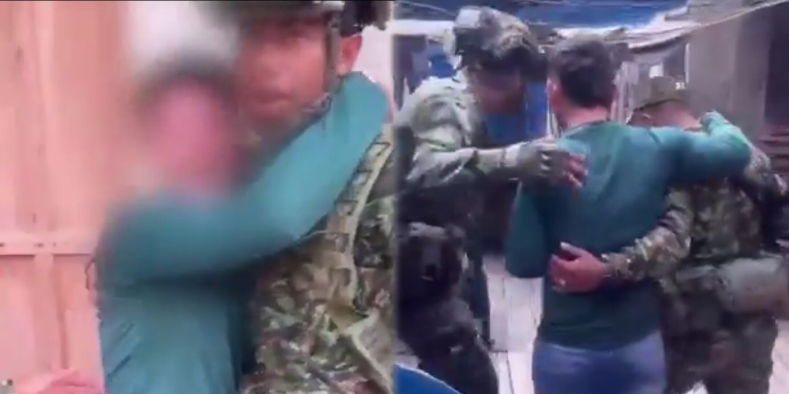 Entre llanto y abrazos: así se entregó alias Olmer, uno de los ...