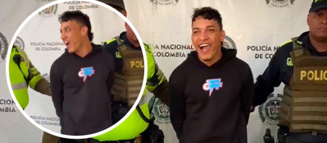Alias Mono Cachete posó sonriente tras ser capturado en la Murillo ...