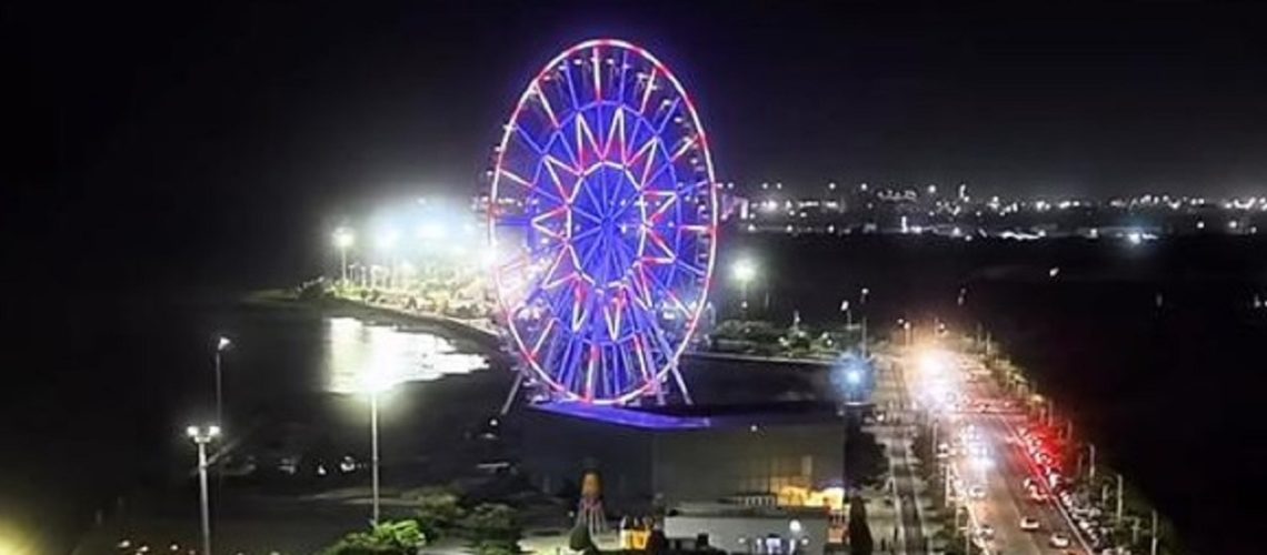 La noche barranquillera fue iluminada de rojo y blanco por el destello ...